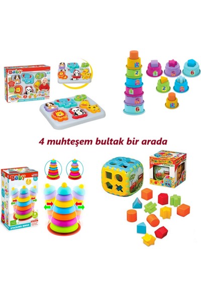 Dede Sevimli Hayvalar Bultak - Büyük Bultak Küp - Sallanan Halkalar - Silindir Kule Bultak Dede Sevimli Hayvalar Bultak - Büyük Bultak Küp - Sallanan Halkalar - Silindir Kule Bultak