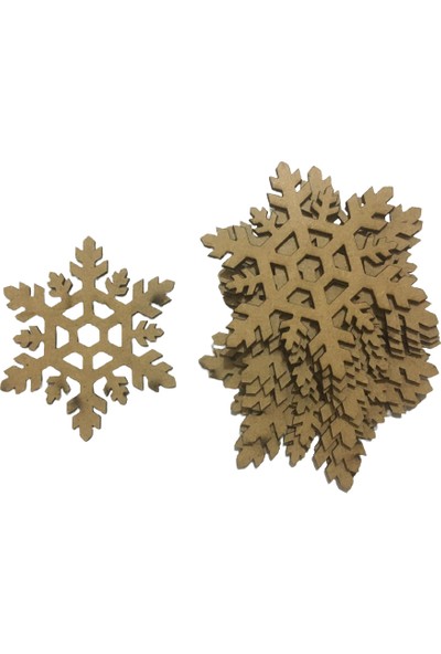 Palet Sanat Ahşap Kartanesi 10 Lu Set 2.7 mm (Mdf Obje)