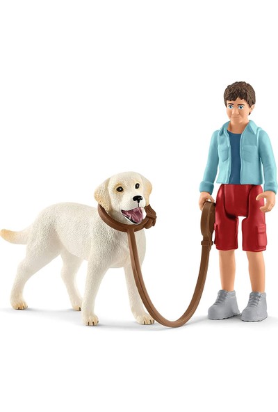 Schleich Labrador ile Yürüyüş 42478