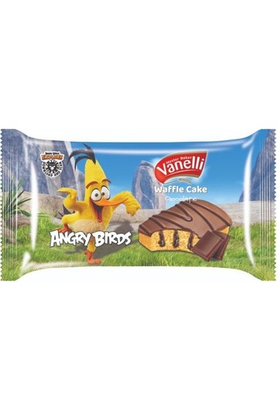 Vanelli Angry Birds Waffle Kek 40 gr x 24 Vanelli Angry Birds Waffle Kek 40 gr x 24