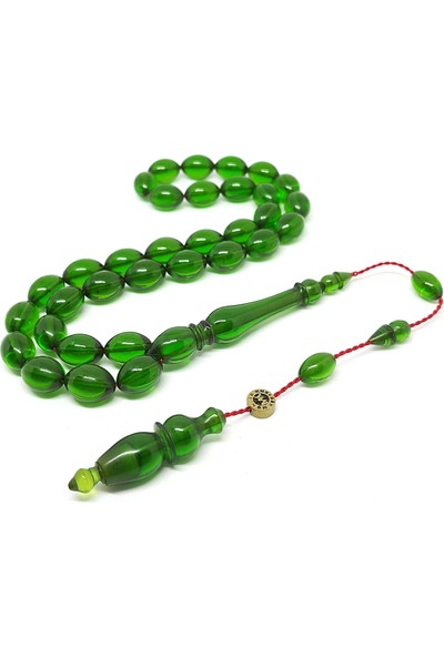 Neyhane Tesbih & Gümüş Ateş Kehribar Sistem Püsküllü (Usta Imzalı)