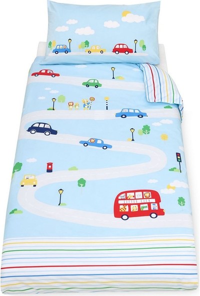 Mothercare Araba Figür Bebek Nevresim Takımı