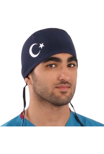 Şirin A Medikal Ay Yıldız Desenli Cerrahi Erkek Bone Şirin A Medikal Ay Yıldız Desenli Cerrahi Erkek Bone