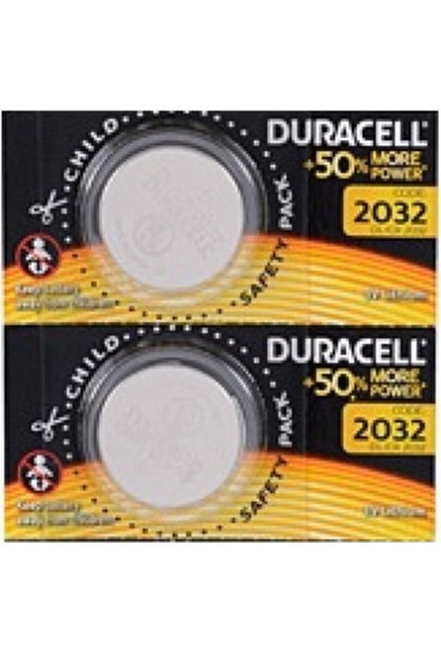 Duracell Efe Toys Tartı Pili 2 Adet