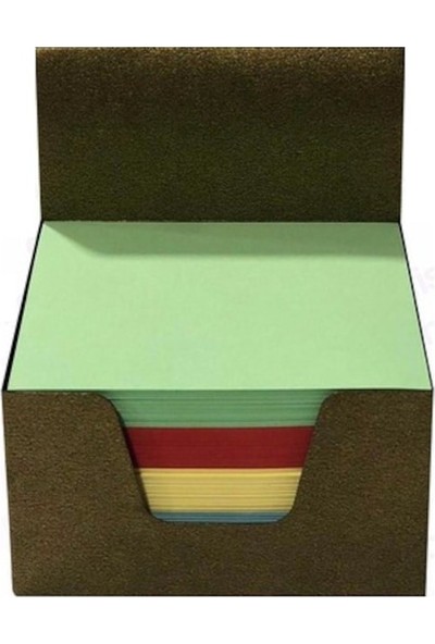 Fiyper Renkli Küp Blok 8 x 8 cm Fiyper Renkli Küp Blok 8 x 8 cm