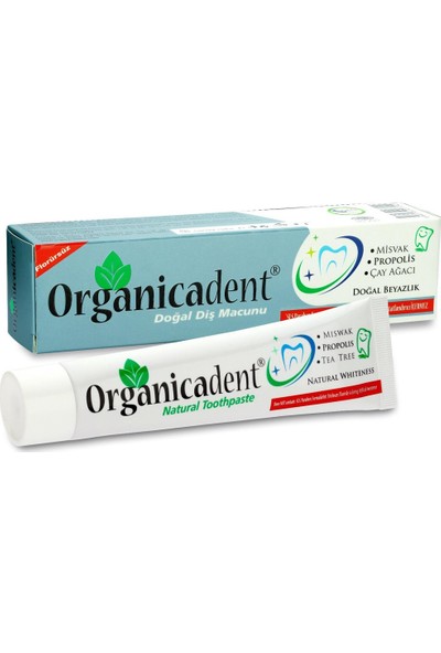 Organicadent Doğal Diş Macunu 105 gr Organicadent Doğal Diş Macunu 105 gr