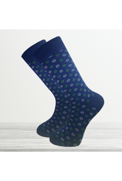 Lara Çorap Yeşil Gri Puanlı Lacivert Soket Çorap -Ygp-1 Lara Çorap Yeşil Gri Puanlı Lacivert Soket Çorap -Ygp-1
