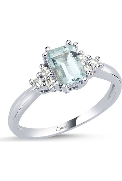 Siena 0,15 Karat, 18 Ayar Pırlanta Fantezi Yüzük