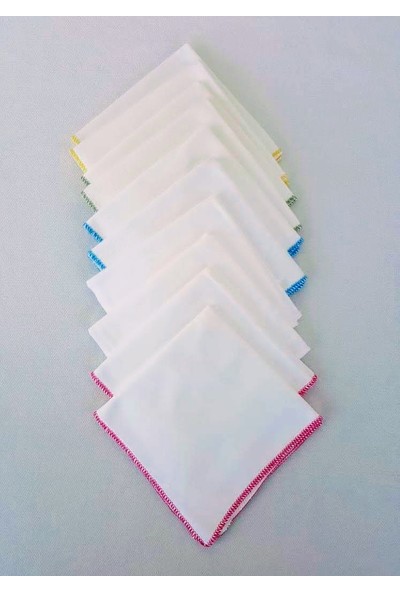 Kuzum Bebe Pamuk 10'lu Bebek Ağız Mendili