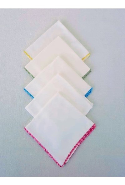 Kuzum Bebe Pamuk 5'li Bebek Ağız Mendili