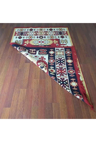 Voho Tekstil Çift Taraflı Kilim - Otantik Kilim Desen Yolluk Voho Tekstil Çift Taraflı Kilim - Otantik Kilim Desen Yolluk