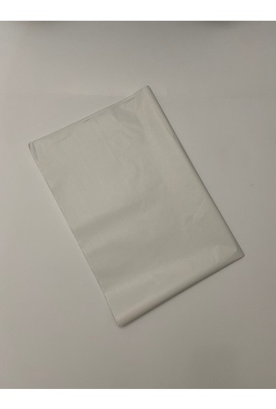 Yiğit Ticaret Beyaz Pelur Kağıt, 17 Gr. Hışır Pelur, Paket Süs KAĞIDI-35X50-100 Adet