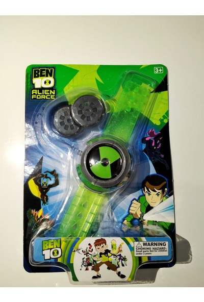 Ben 10 Projektör-Projektör Oyuncak Saat Benten Saat