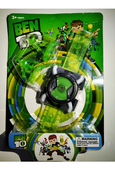 Ben 10 Oyuncak Benten Saat Ben 10 Saat Figürlü Uzay Işıklı Ben Ten
