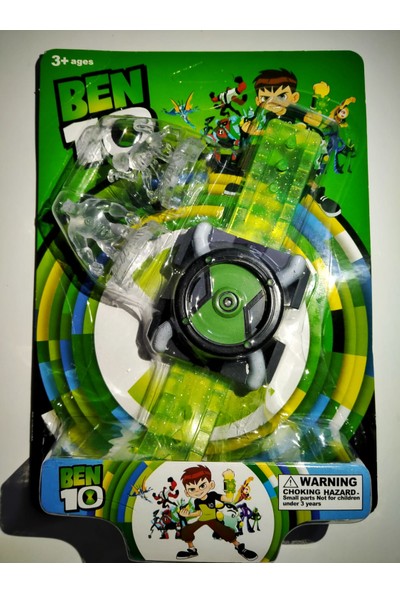 Ben 10 Oyuncak Benten Saat Ben 10 Saat Figürlü Uzay Işıklı Ben Ten