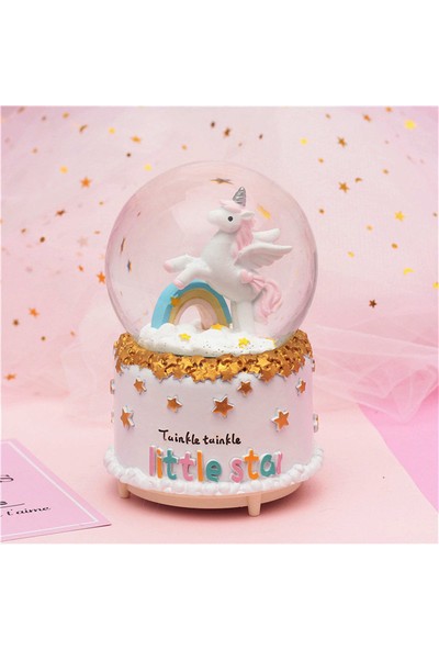 ŞifaiNur Mega Boy Unicorn Kar Küresi Otomatik Kar Püskürtmeli Işıklı Müzikli+Pil ŞifaiNur Mega Boy Unicorn Kar Küresi Otomatik Kar Püskürtmeli Işıklı Müzikli+Pil