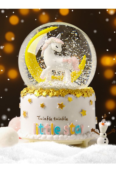 ŞifaiNur Mega Boy Unicorn Kar Küresi Otomatik Kar Püskürtmeli Işıklı Müzikli+Pil ŞifaiNur Mega Boy Unicorn Kar Küresi Otomatik Kar Püskürtmeli Işıklı Müzikli+Pil