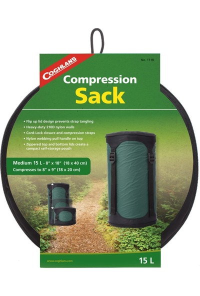 Coghlans Malzeme Sıkıştırma Torbası (15L) Coghlans Malzeme Sıkıştırma Torbası (15L)