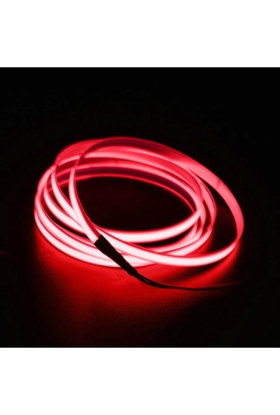 Car Cold Light Bulut Ticaret Ip Neon LED Torpido Şeridi 2mt Kırmızı-Orange