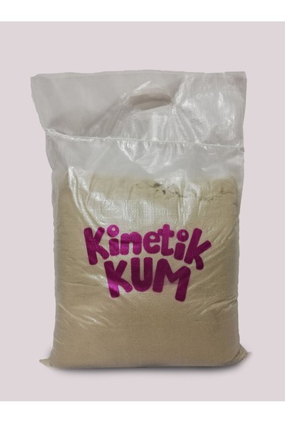 Kinetik Kum, Uzay Kumu, Sihirli Kum Premium Kalite 15 Kg. Dökme
