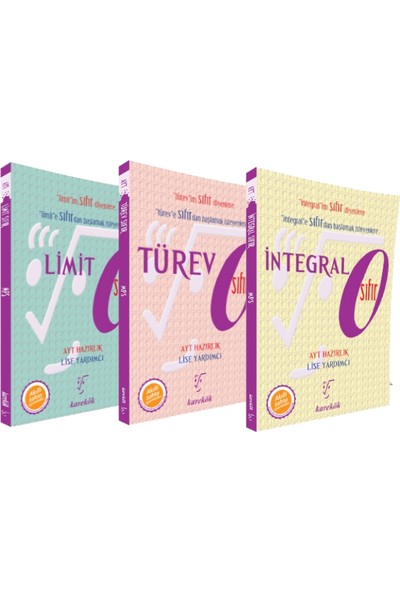 Karekök Yayıncılık Limit 0 - Türev 0 - Integral 0 Karekök Yayıncılık Limit 0 - Türev 0 - Integral 0