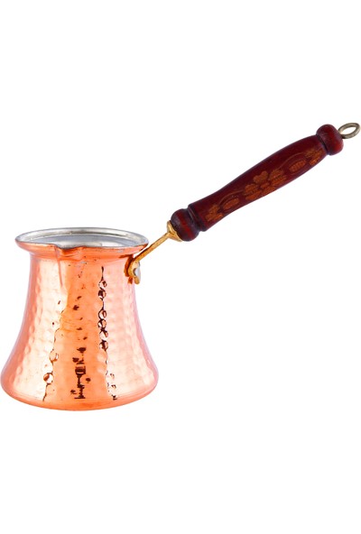 Karaca Antik Bakır Cezve - L