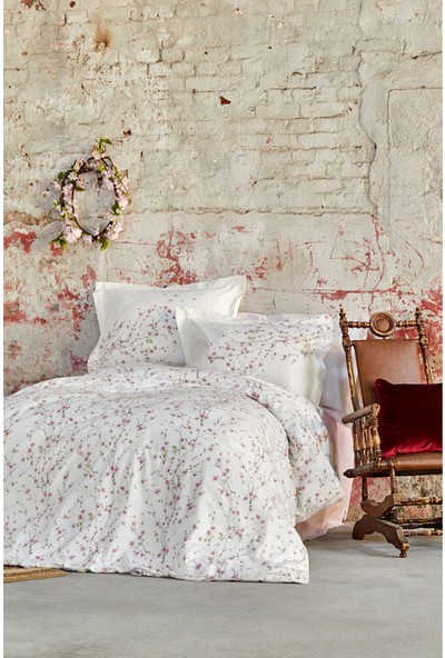 Karaca Home Annata Somon Pamuk Çift Kişilik Nevresim Takımı Karaca Home Annata Somon Pamuk Çift Kişilik Nevresim Takımı