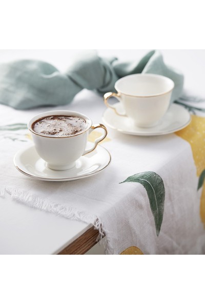 Karaca Orenda 6 Kişilik Kahve Fincan Takımı 90 ml