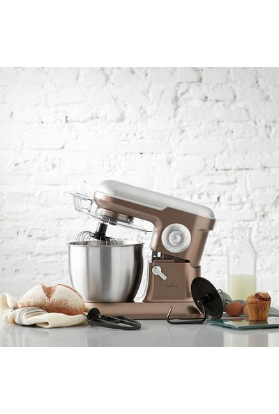 Karaca Maestro Chef Stand Mikser Rosegold Mutfak Şefi 6,5 Lt Karaca Maestro Chef Stand Mikser Rosegold Mutfak Şefi 6,5 Lt