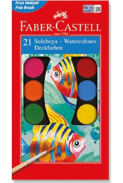 Faber-Castell Suluboya 12'li Faber-Castell Suluboya 12'li