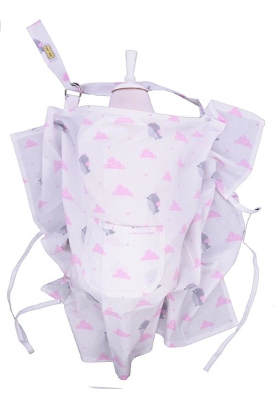 BebeMekan Emzirme Örtüsü Cepli Kuş