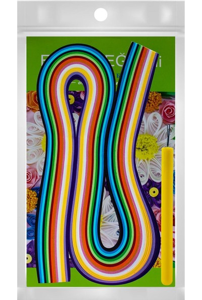 Takaloğlu Ince Quilling Katlama Sanatı Iş Eğitim Seti 5 mm x 50 cm Takaloğlu Ince Quilling Katlama Sanatı Iş Eğitim Seti 5 mm x 50 cm