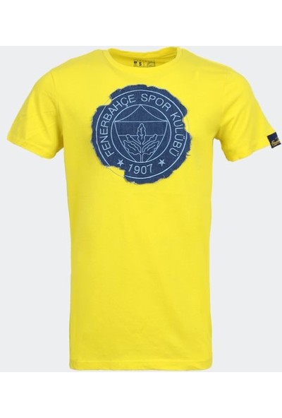 Erkek Tribun Denim Patch Tshirt