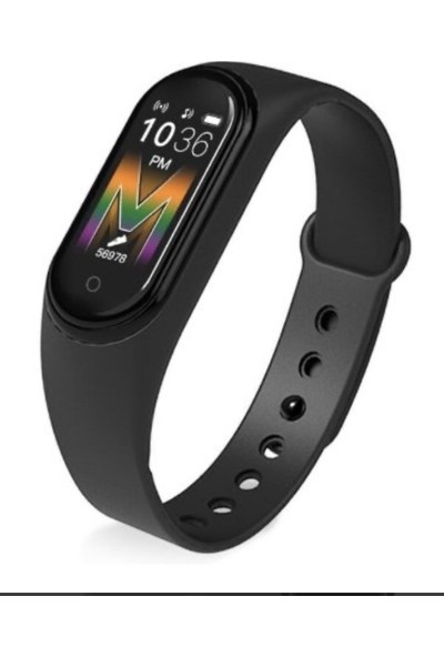 Biwatch Smart M5.1 Ateş Ölçer Adım Sayar Akıllı Bileklik Biwatch Smart M5.1 Ateş Ölçer Adım Sayar Akıllı Bileklik