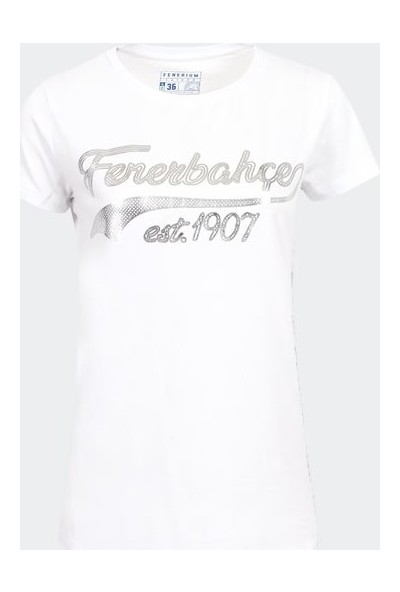 Fenerium Kadin Tribun Işleme Baski Tshirt