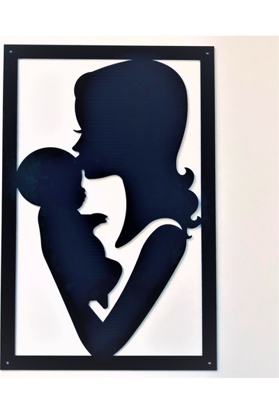 Aleda Anne Bebek Lazer Kesim Metal Tablo Aleda Anne Bebek Lazer Kesim Metal Tablo