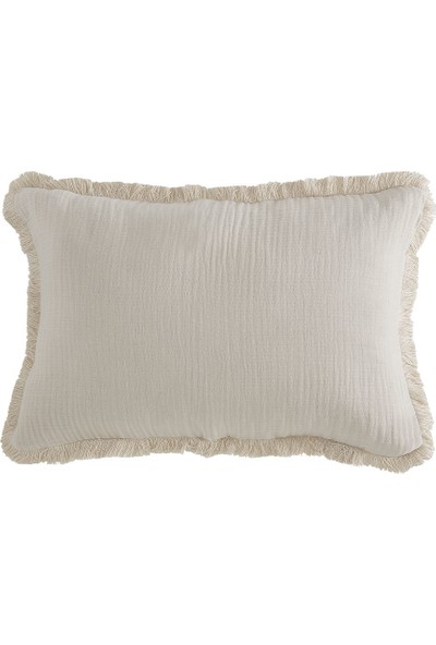 Yataş Bedding Dıgna Püsküllü Müslin Dekoratif Yastık (40X60 Cm)