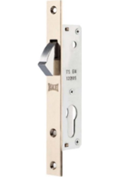 Kale Kilit Kale Sürme Kapı Kilidi 20mm Nikel Blisterli