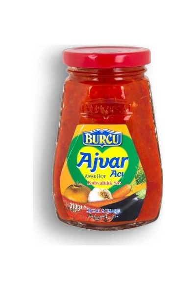 Burcu Ajvar Acı 310 gr