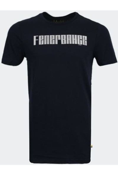Fenerium Erkek Tribün Metalik Baski T-Shirt