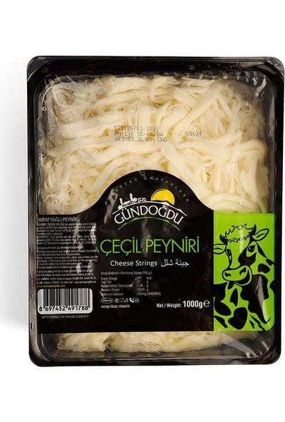 Gündoğdu Liflif Çeçil Peyniri 1000 gr Gündoğdu Liflif Çeçil Peyniri 1000 gr