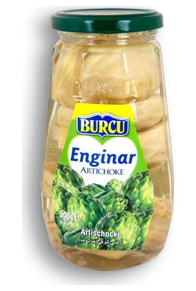 Burcu Enginar Konservesi 540 gr Burcu Enginar Konservesi 540 gr