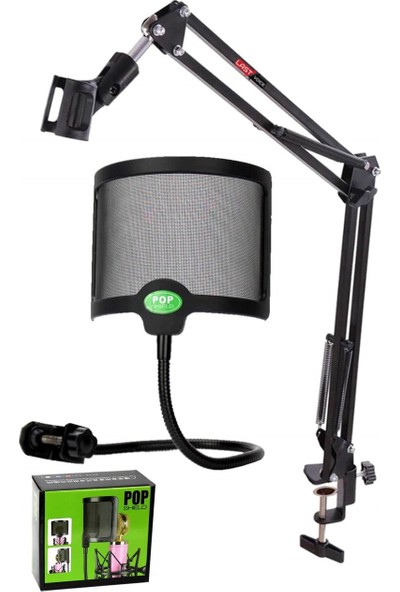 Lastvoice NB39-PS02X Pop Filtre ve Mikrofon Standı Sehpası Lastvoice NB39-PS02X Pop Filtre ve Mikrofon Standı Sehpası