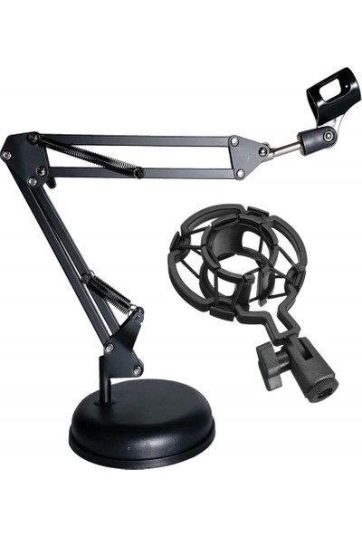 Lastvoice NB30SH Stüdyo Mikrofon Standı Sehpası + Shock Mount Lastvoice NB30SH Stüdyo Mikrofon Standı Sehpası + Shock Mount