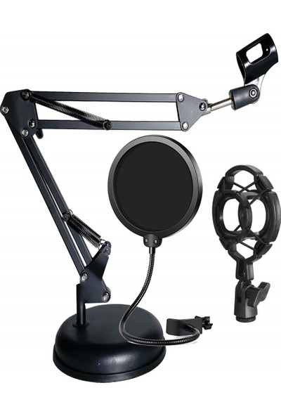 Lastvoice NB30SHPS Stüdyo Mikrofon Standı + Shock Mount + Filtre Lastvoice NB30SHPS Stüdyo Mikrofon Standı + Shock Mount + Filtre