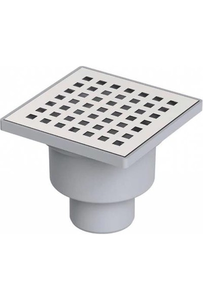 Sandalcılar Yer Sifonu - Yer Süzgeç - Krom 50M Alttan Çıkışlı