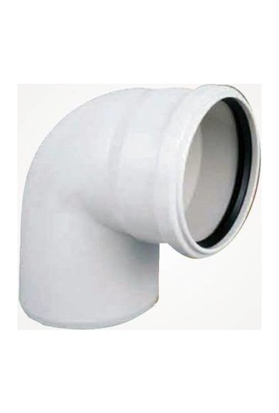 Dizayn 50X90 Pvc Dirsek 50'lik 90 Derece Pimaş Atık Su Borusu Dönüş Parçası Dizayn 50X90 Pvc Dirsek 50'lik 90 Derece Pimaş Atık Su Borusu Dönüş Parçası