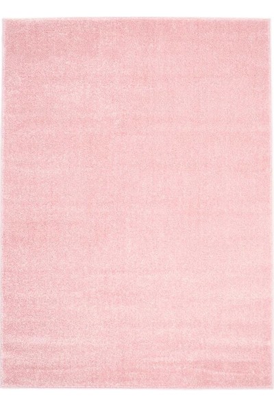 Vinosa Home Düz Pembe Renk Mutfak ve Oturma Odası Halısı