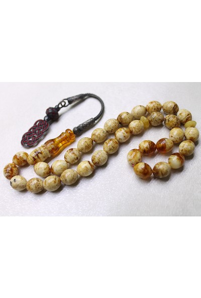 Birinci Tesbih Damla Kehribar Tesbih