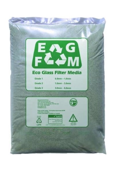 BSpool Havuz Kum Filtresi Cam Kumu 3.0-5,0 mm 25 kg